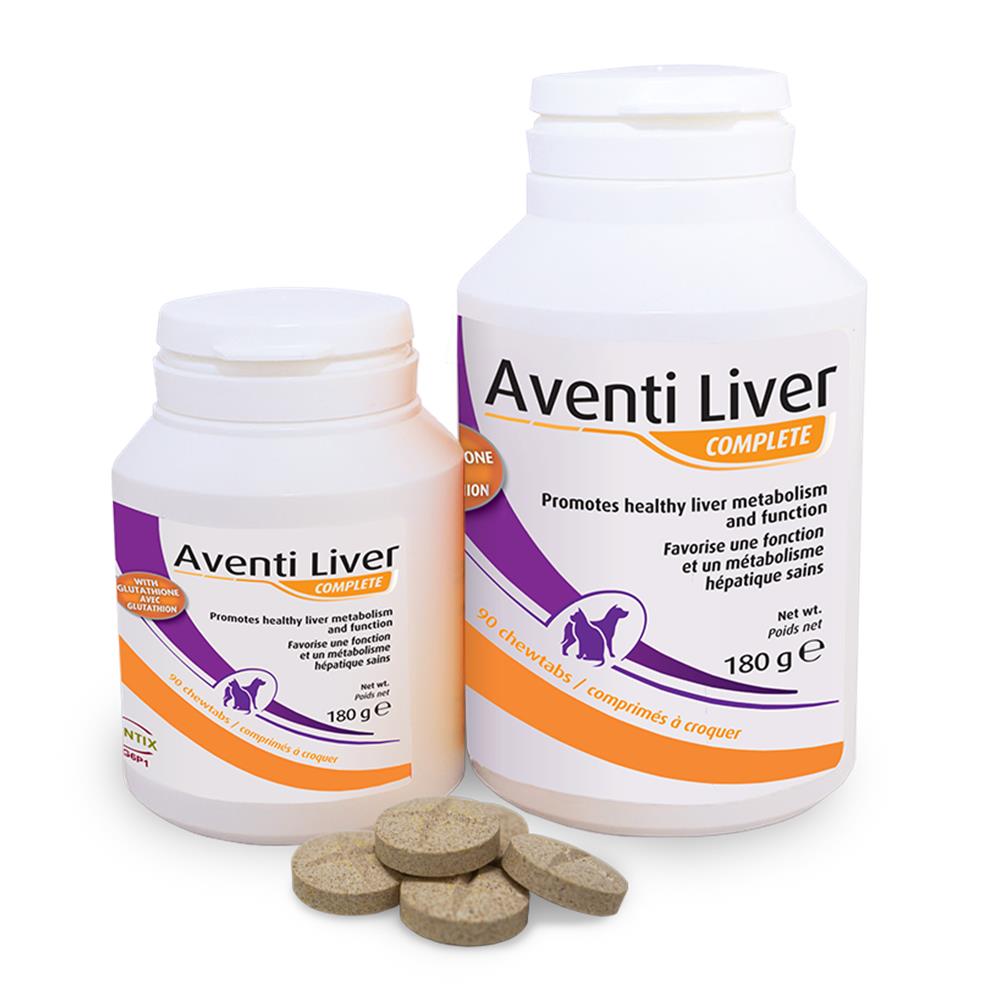 Aventi Liver Complete - Chewable Tablets - 120 Tablets - www.pawsco.ca