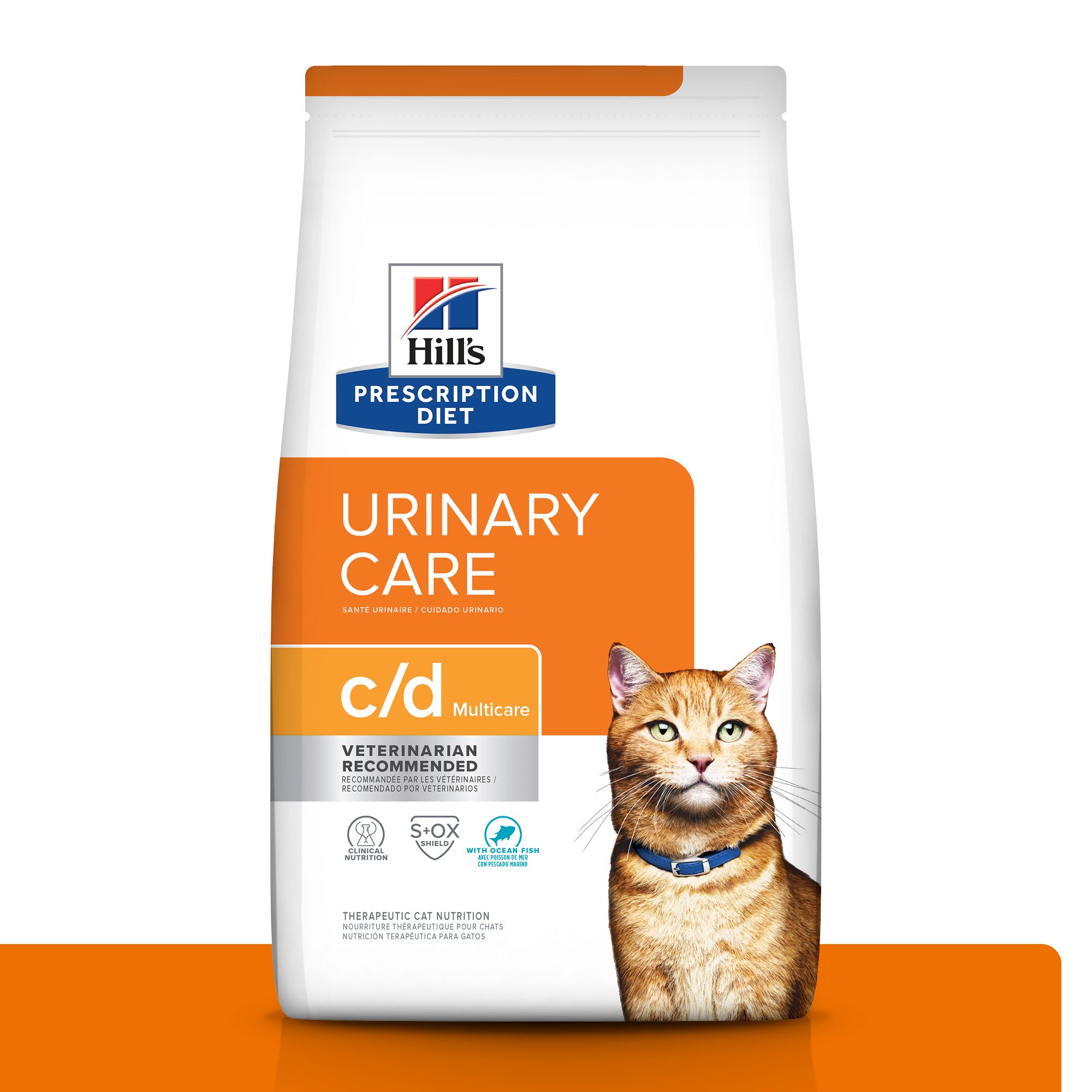 Hill's Prescription Diet c/d Multicare Urinary Care with Ocean Fish Dry ...