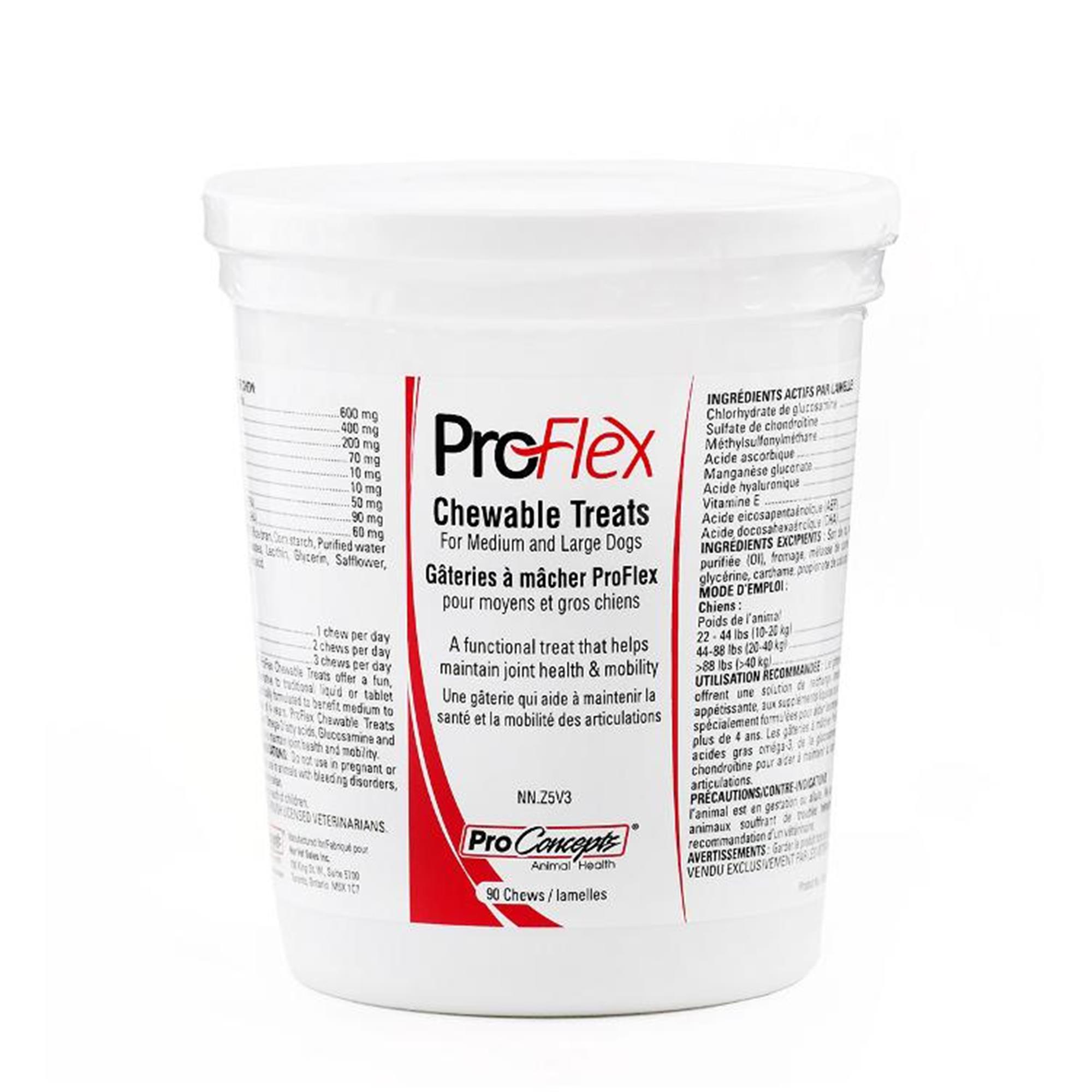 ProFlex Joint & Mobility Supplement - Chewable Treats - Medium/Large ...
