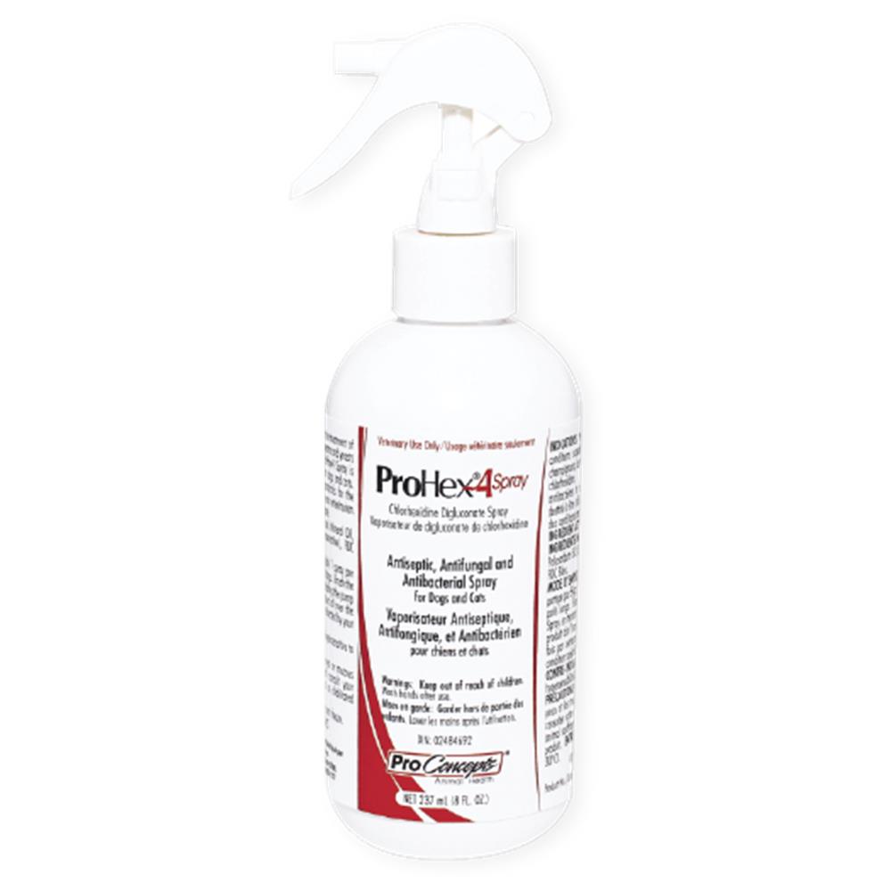 ProHex 4% Chlorhexidine Digluconate Spray - 237 mL - www.pawsco.ca