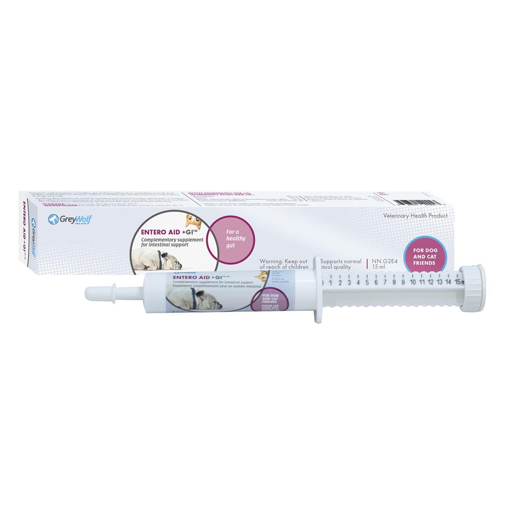 Entero Aid + GI syringe 30mL - www.pawsco.ca