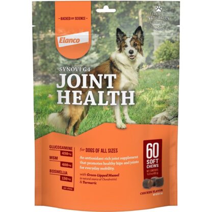 Synovi G4 Joint Health Soft Chews - 60 Chews - www.pawsco.ca
