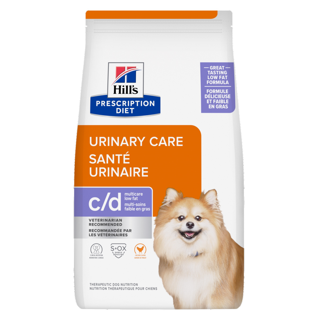 Hill's Prescription Diet c/d Multicare Low Fat Dry Dog Food (Dry), 12. ...