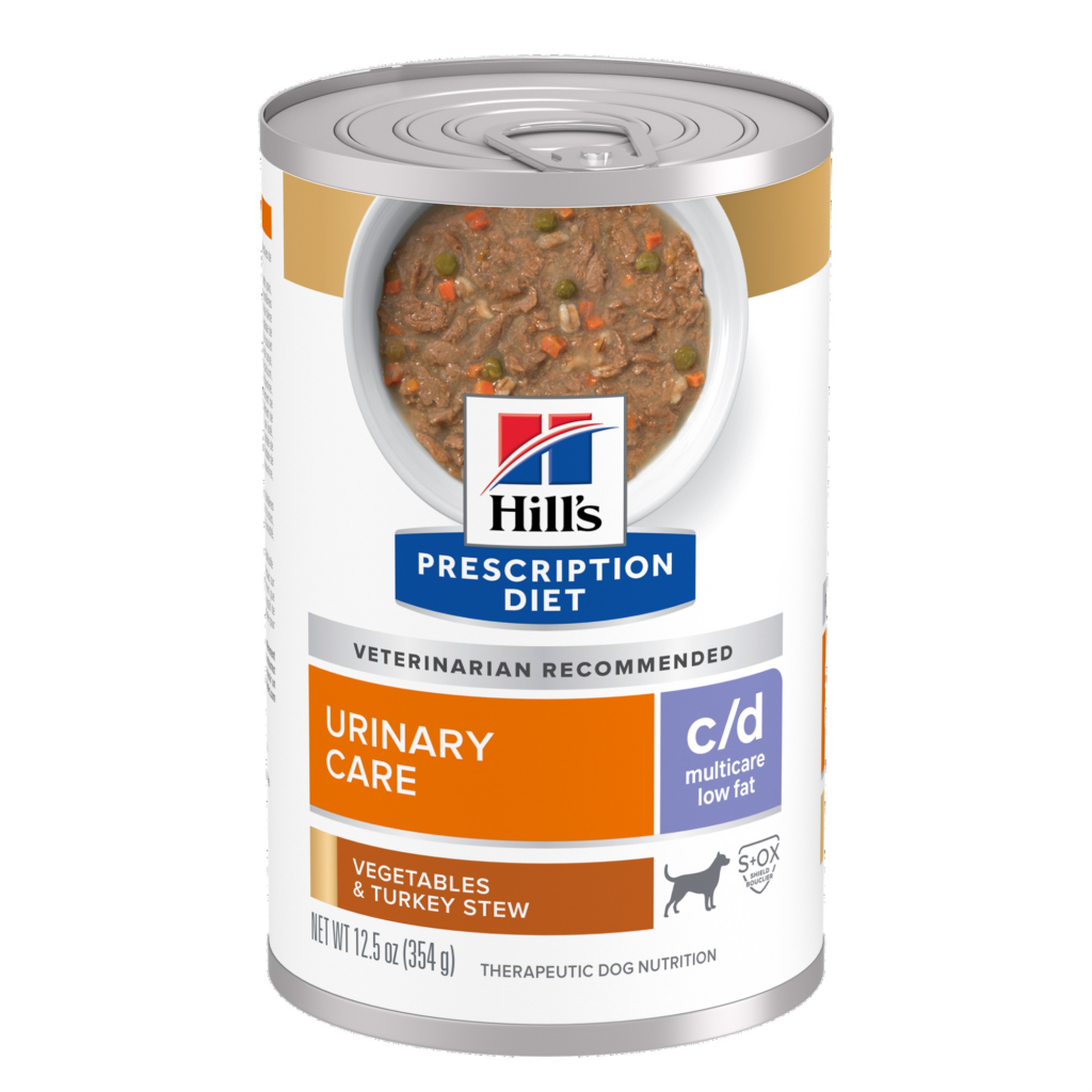 Hill's Prescription Diet c/d Multicare Low Fat Vegetables & Turkey Stew ...