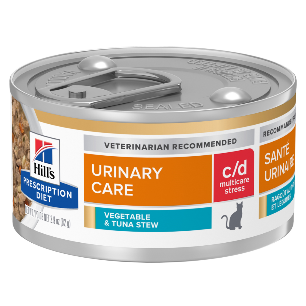 Hill's Prescription Diet c/d Multicare Stress Urinary Care Vegetable ...